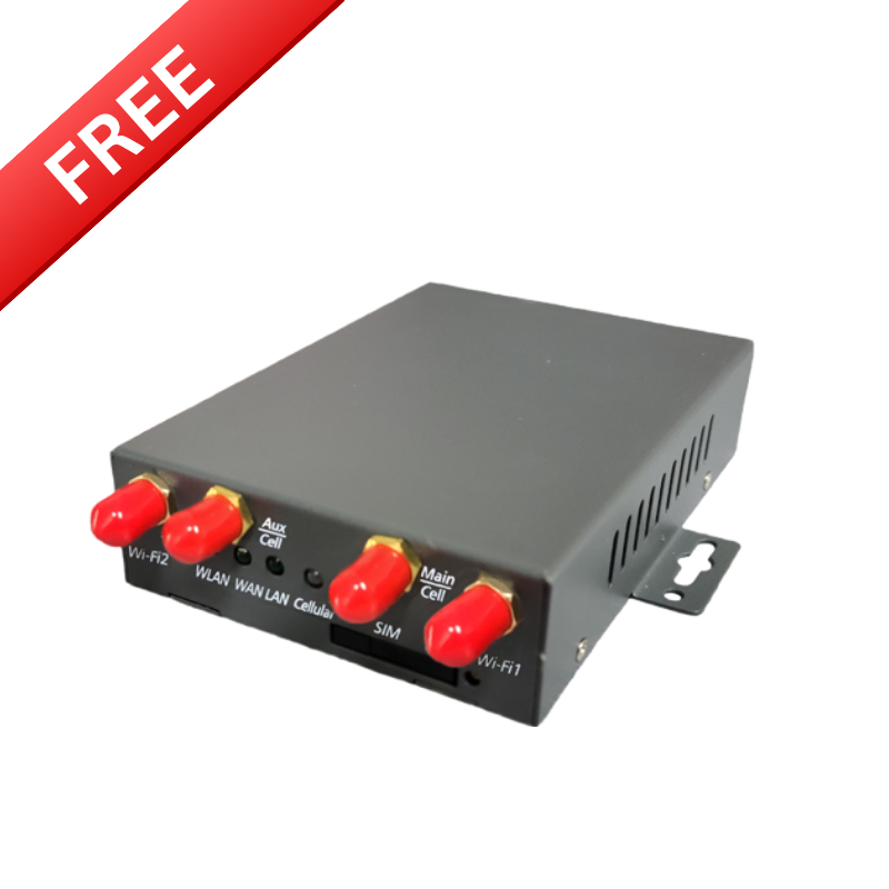 DataLinQ 6200 - CAT-6 2 Port Gigabit LTE Router | DTS Technology, LLC